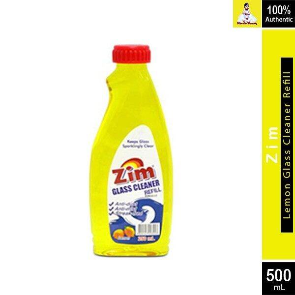 Zim Glass Cleaner Refill 500mL Lemon Yellow | Lazada PH
