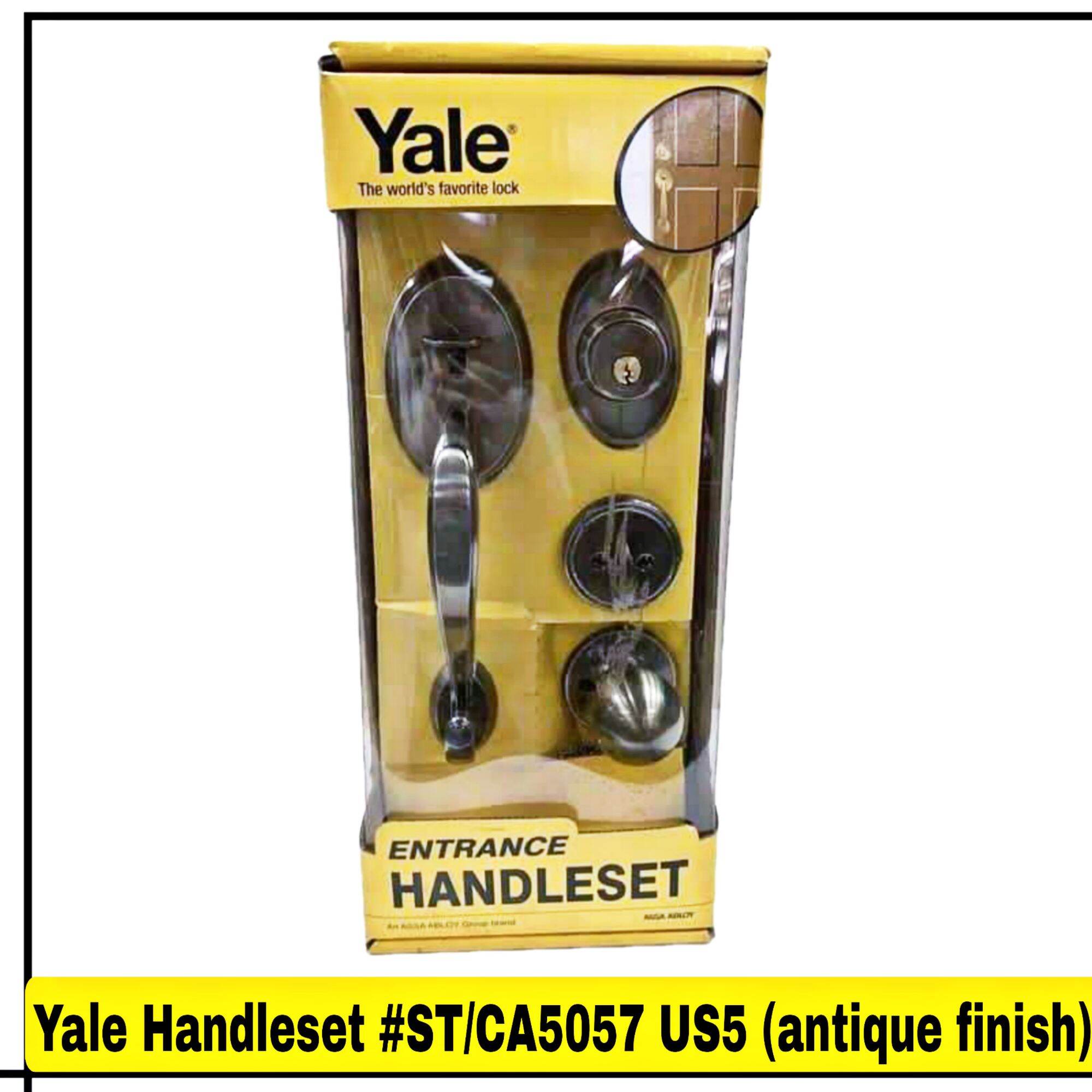 Yale Entrance HandleSet #ST/CA5057 US5 (antique finish) | Lazada PH