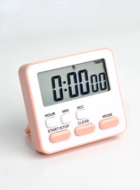 Digital Display Cooking Alarm Clock Kitchen Timer Sleep Stopwatch Clock ...