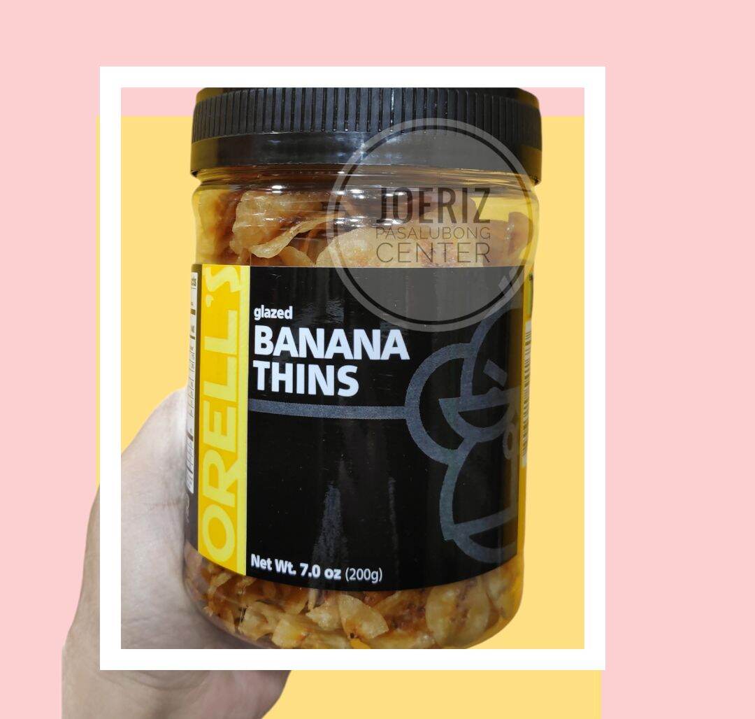 Orell's Banana Thins 200g | Lazada PH