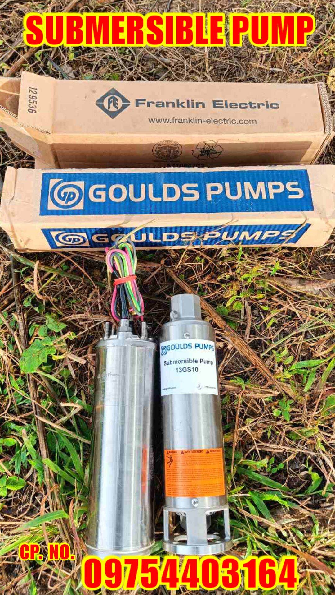 SUBMERSIBLE PUMP 1hp FRANKLIN and GOULDS 25GS/230V/1PH/60Hz with 1hp ...