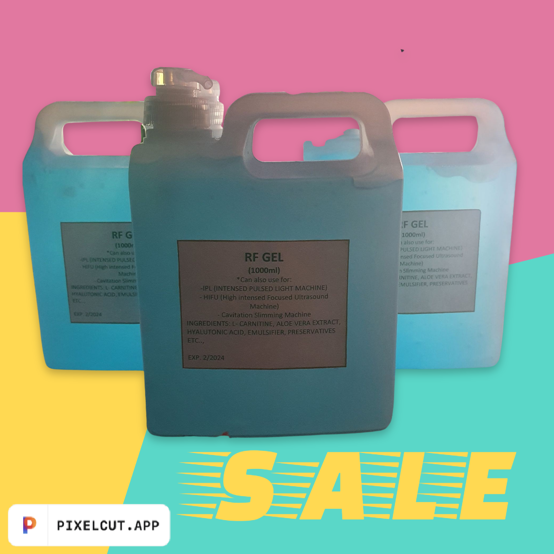 Rf gel HIFU Cooling gel cavitation gel rf cavi gel 1000ml | Lazada PH