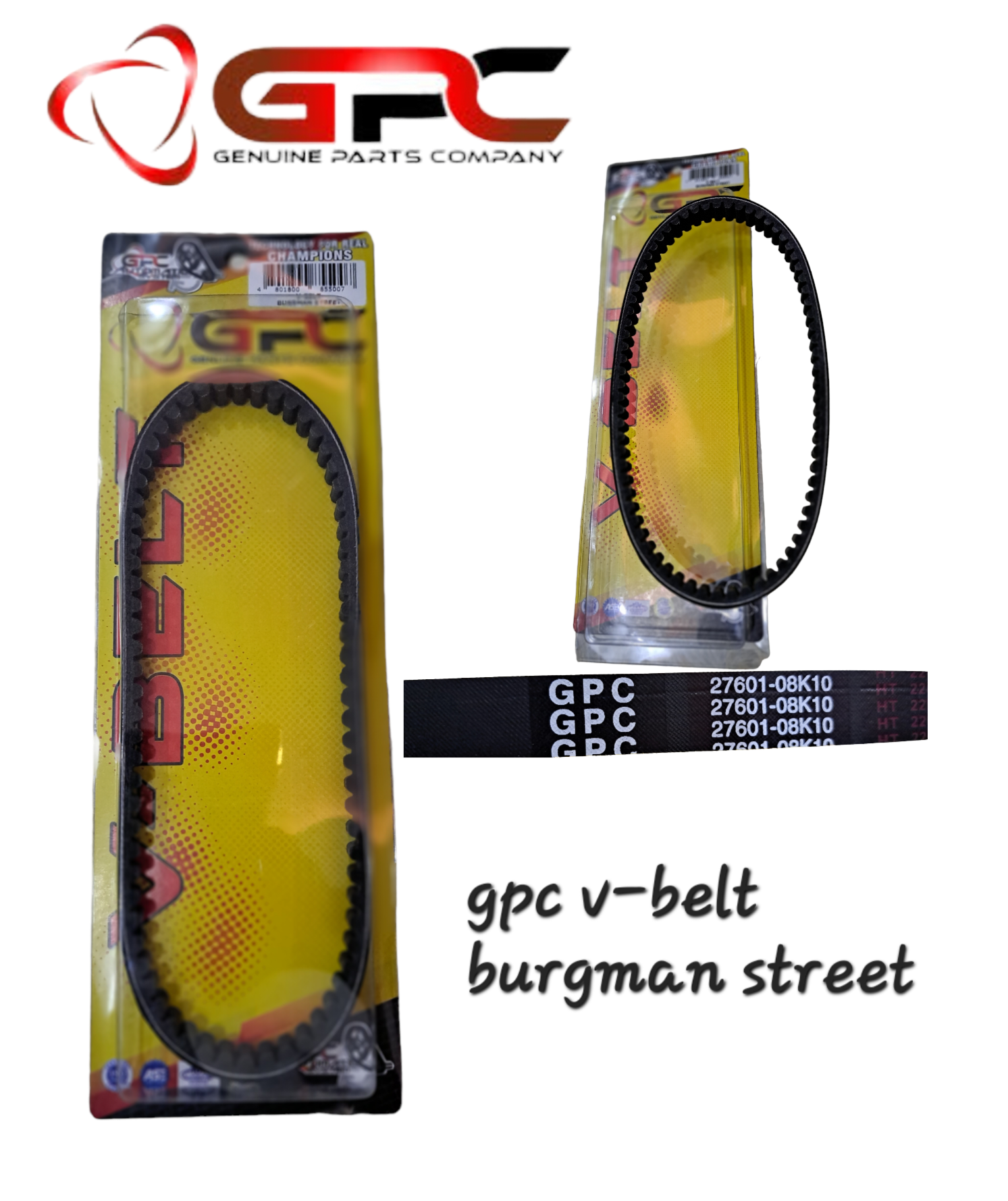 gpc v-belt for suzuki burgman street | Lazada PH
