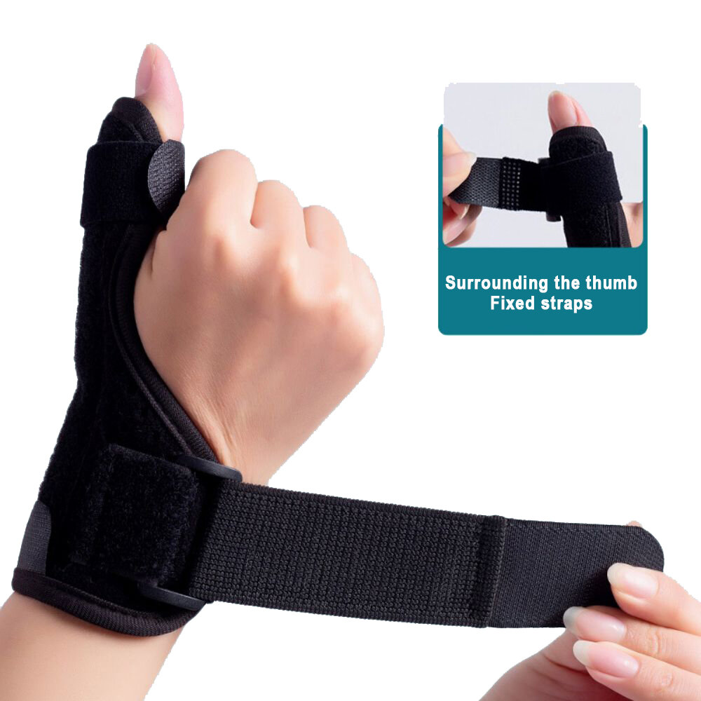 1 Person Thumb Splint Right and Left Hand, Reversible Thumb Support ...