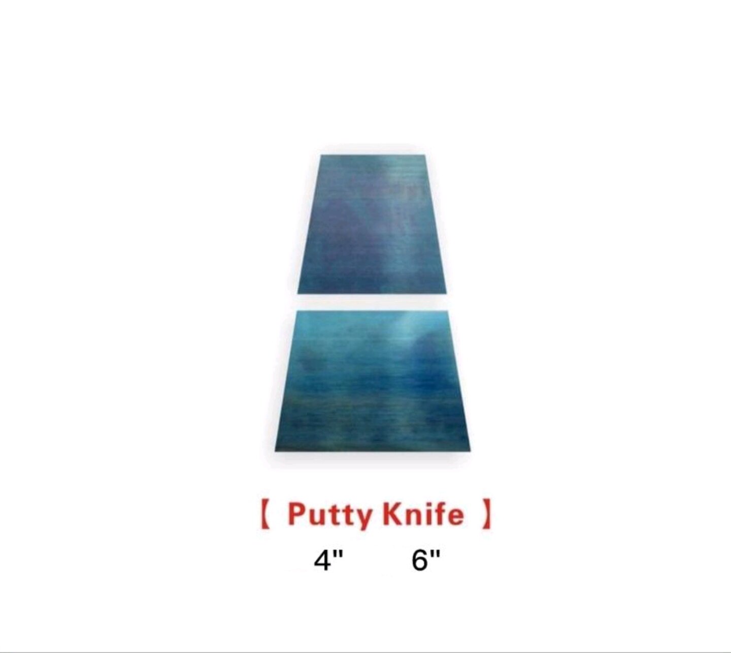 WHOLESALE (PER DOZEN) PUTTY KNIFE/PAINT SCRAPER PALETA WITHOUT HANDLE 4 ...