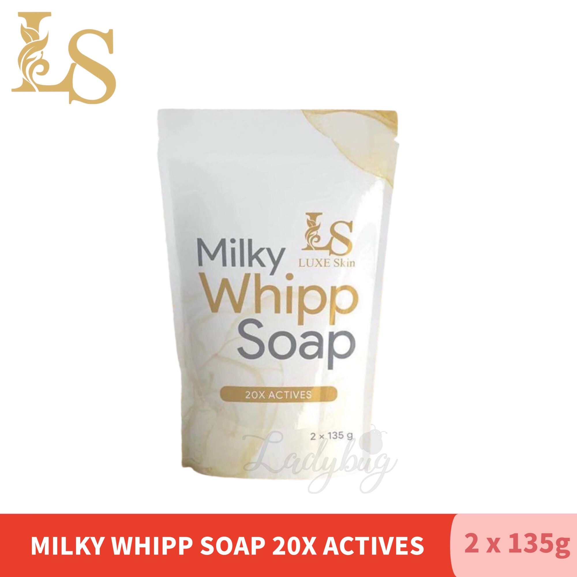 Luxe Skin Milky Whipp Soap (2 Soaps in 1 Pouch) | Lazada PH