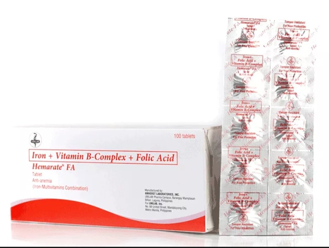 Hemarate Fa by 30's, 60's, 90's and 100 tablets | Lazada PH