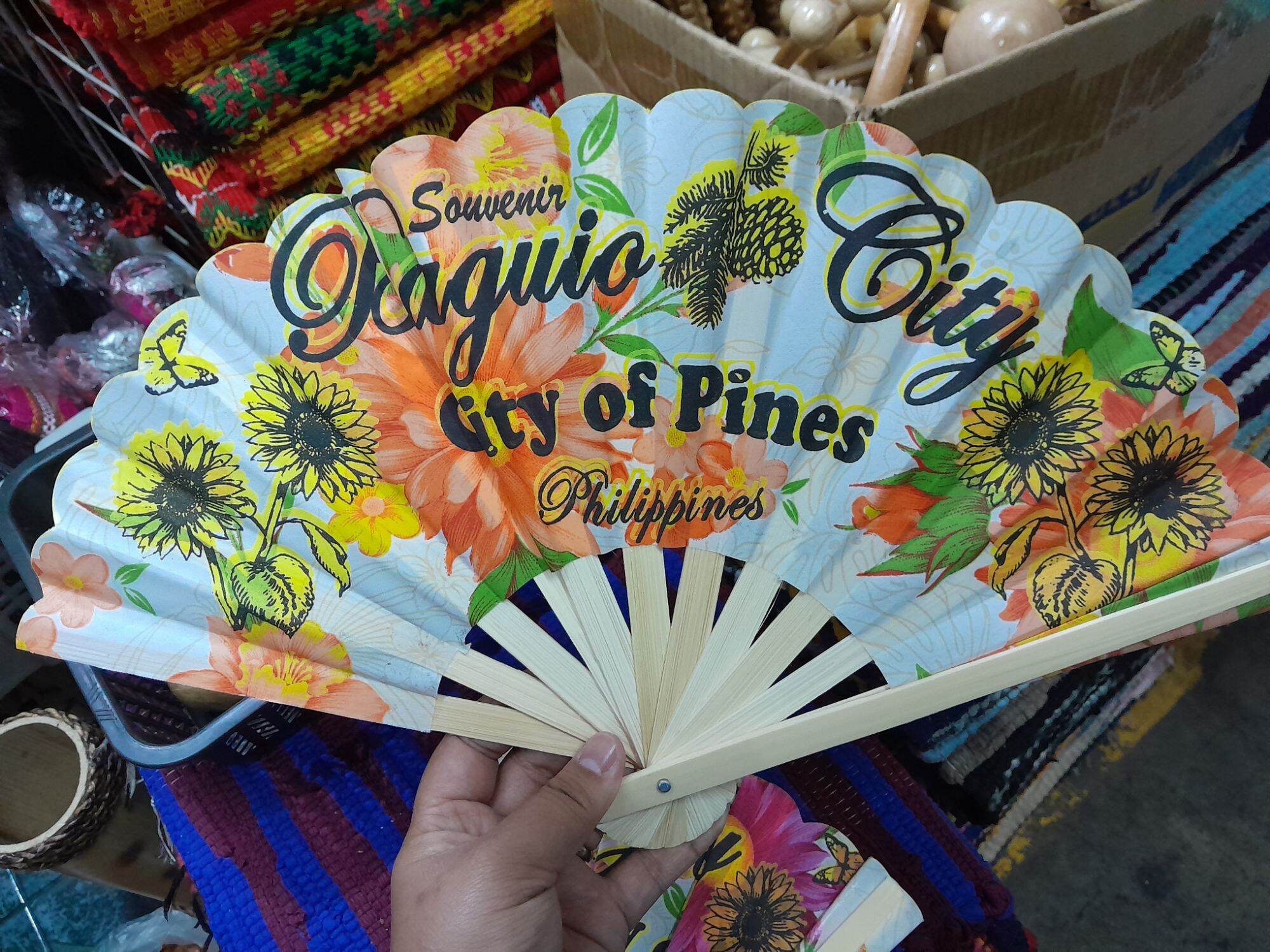 BAGUIO SOUVENIR HAND FAN | Lazada PH