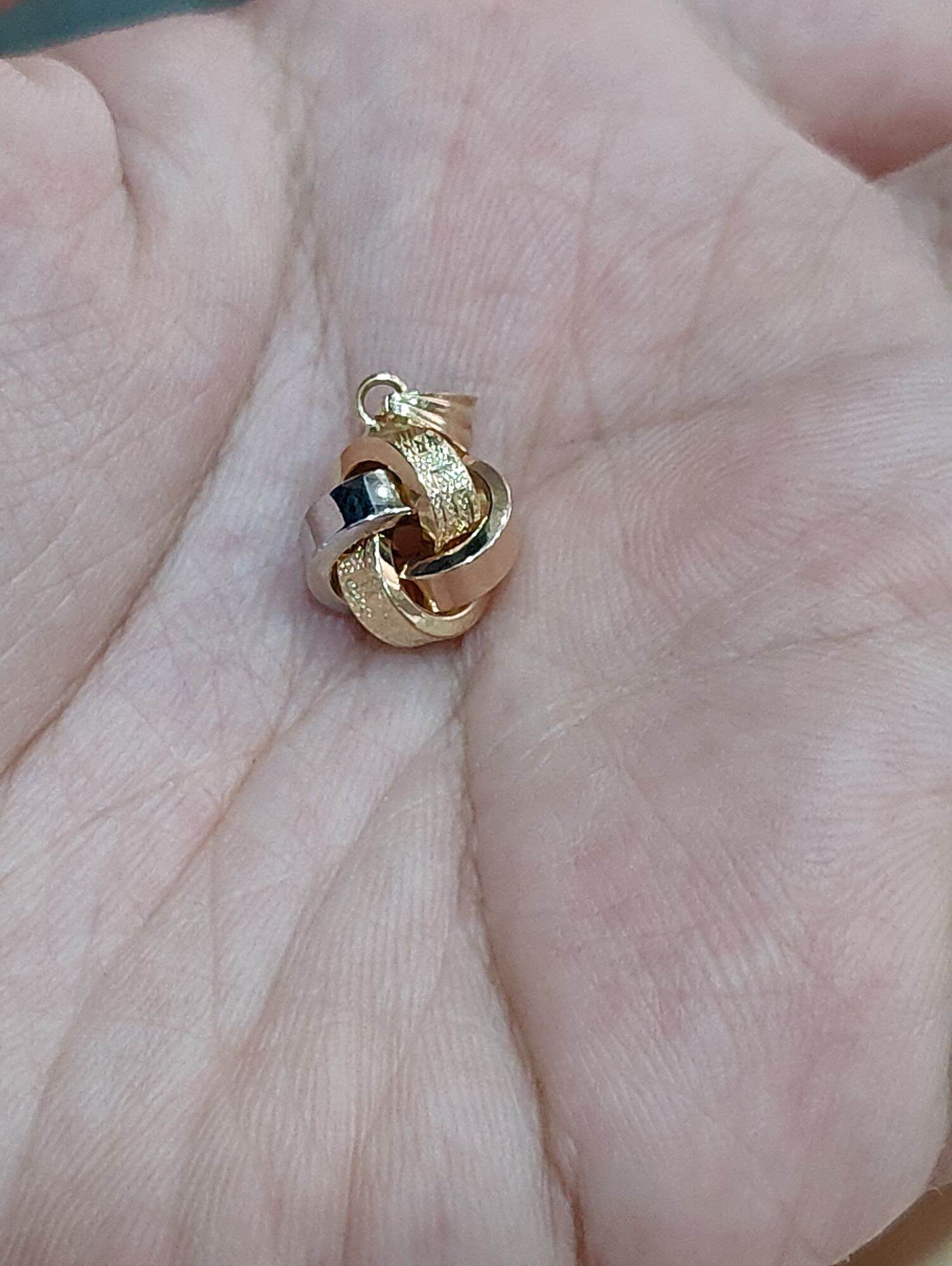 [COD available] Jewelry - 18K Saudi Gold - Knot Pendant (multiple ...