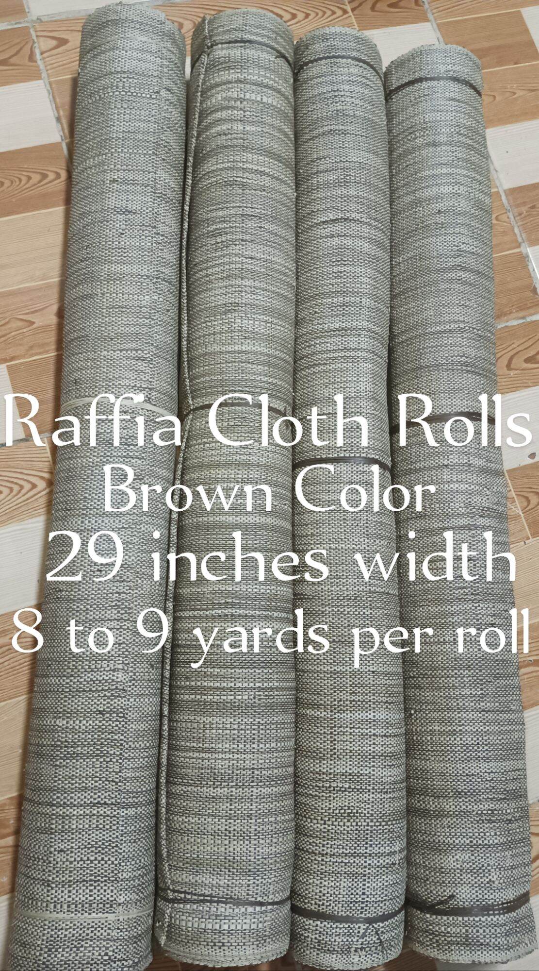 (DAET) RAFFIA CLOTH ROLLS | SAGURAN | FROM VISAYAS | Lazada PH
