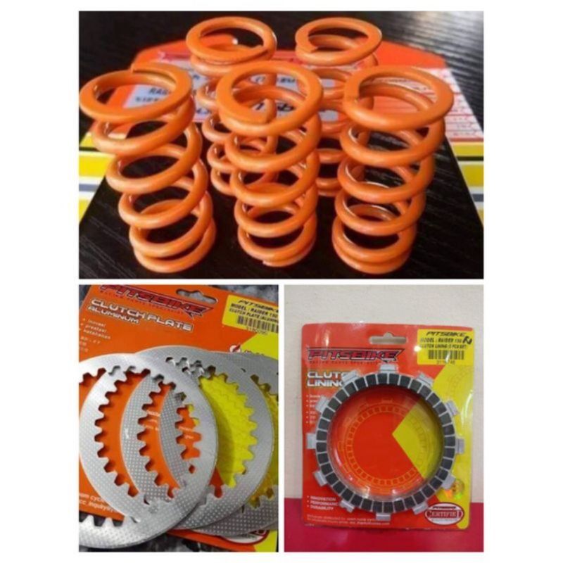 PITSBIKE RAIDER 150 Fi CLUTCH LINING SPRING PLATES RAIDER 150 Fi ...