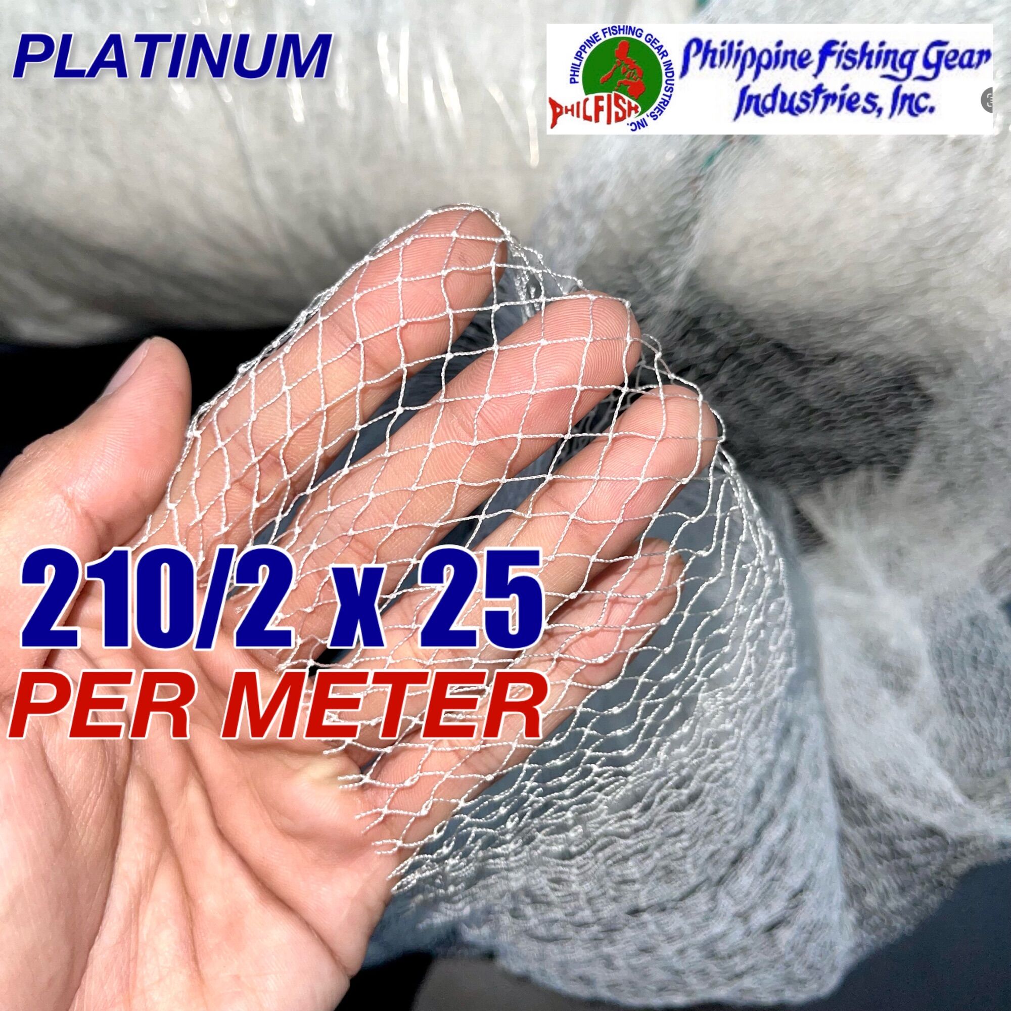 Per Mtr | PAMO / TORAY Multifilament Fishing Net | | Lambat | Nylon ...