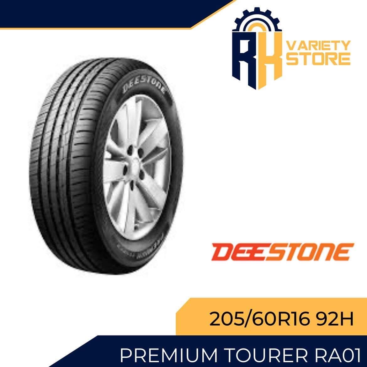 DEESTONE 205/60R16 92H PREMIUM TOURER RA01 PASSENGER TIRE THAILAND | Lazada PH