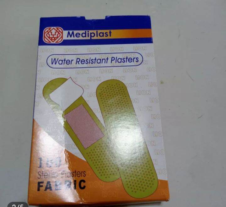Plaster strips Band-aid(Mediplast/Medicare)1 box/100 pcs | Lazada PH