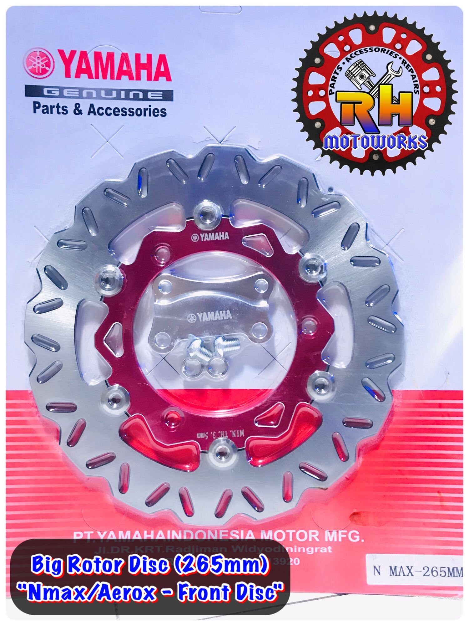 Yamaha Big Disc for Nmax/ Aerox (FRONT) 265mm | Lazada PH