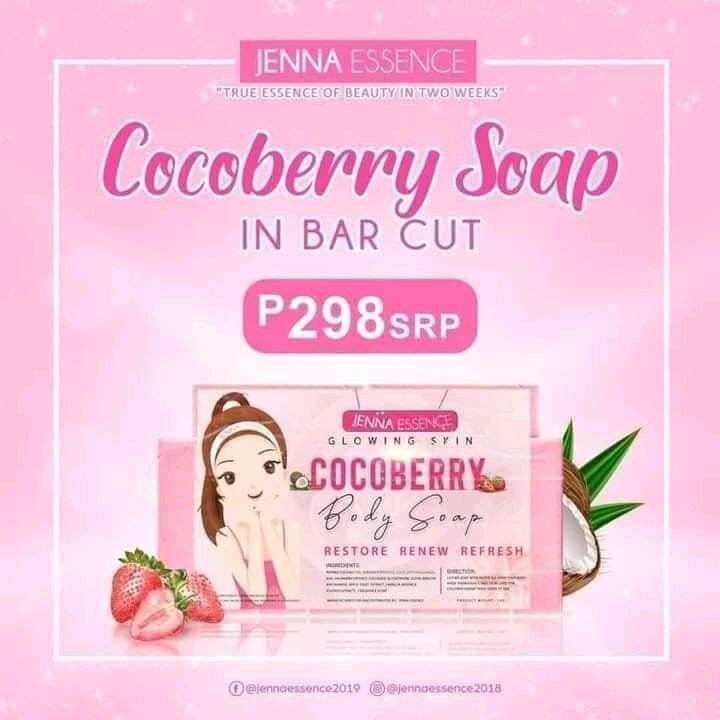 Cocoberry Whitening Soap | Trending | 1pack 10pcs