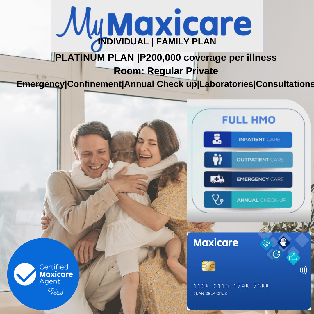 MyMaxicare Individual|Family Package Plan( For online processing) DON'T ...