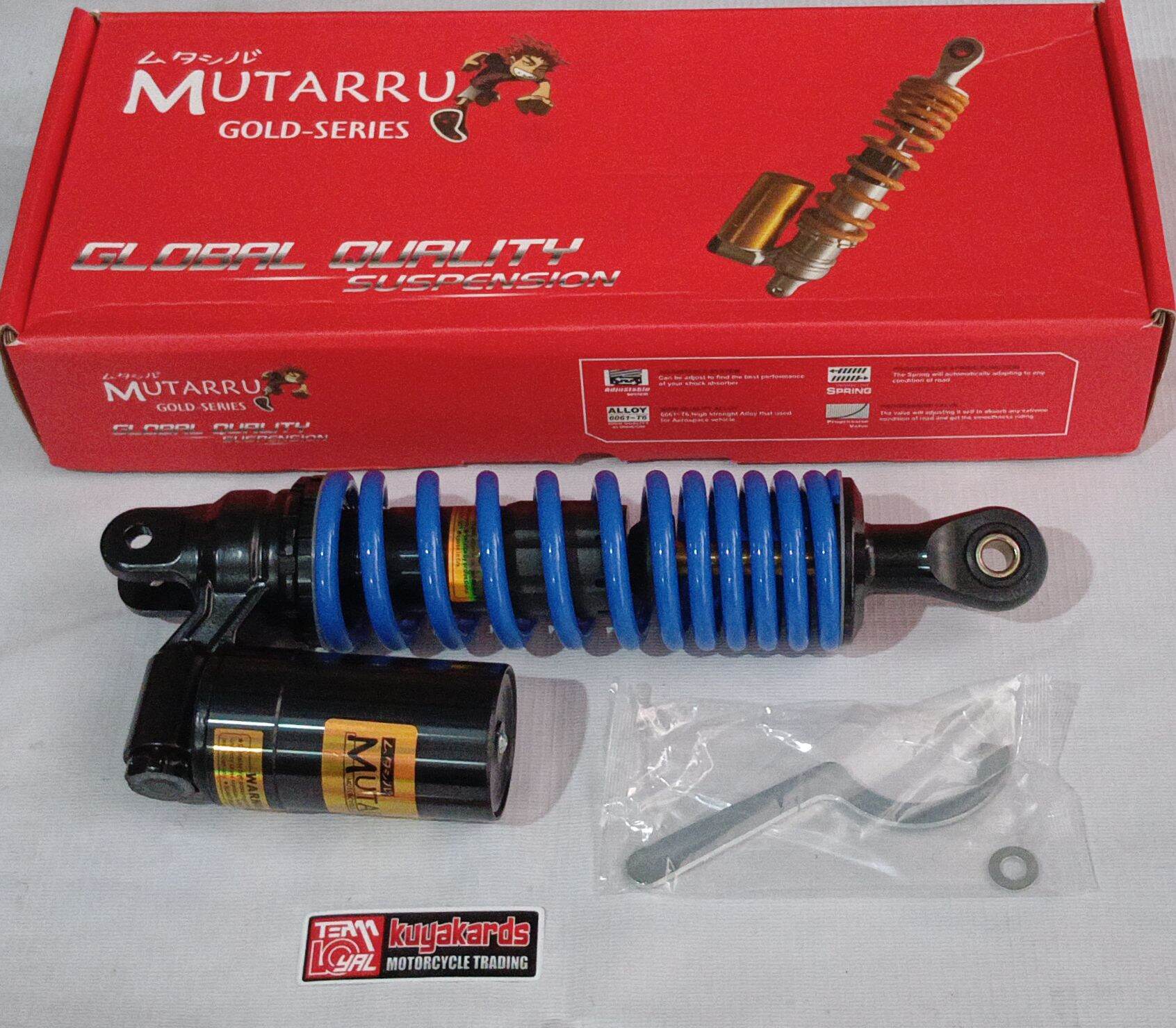 MUTARRU REAR SHOCK 285/300/310/330MM ALL MIO/CLICK/YAMAHA/SUZUKI ...
