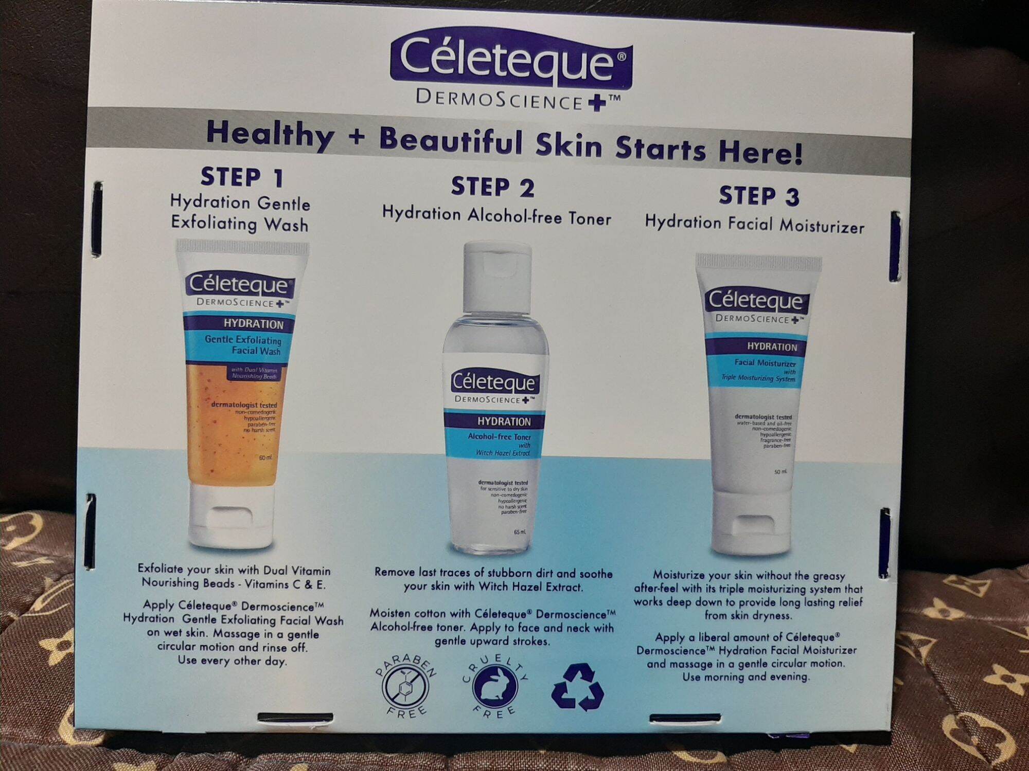 Celeteque 3Step Hydrated Skin Kit | Lazada PH