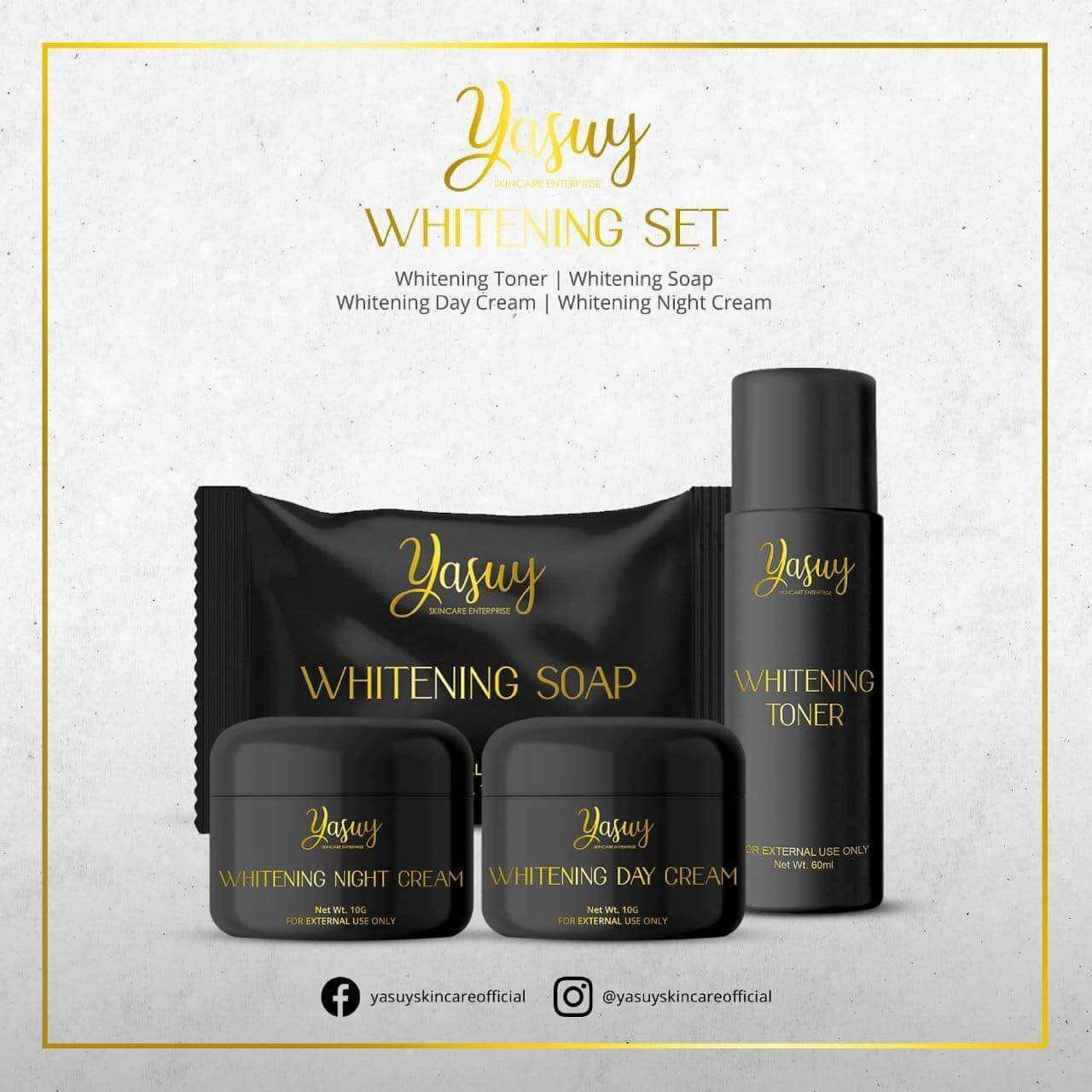 Yasuy Whitening Set | Lazada PH