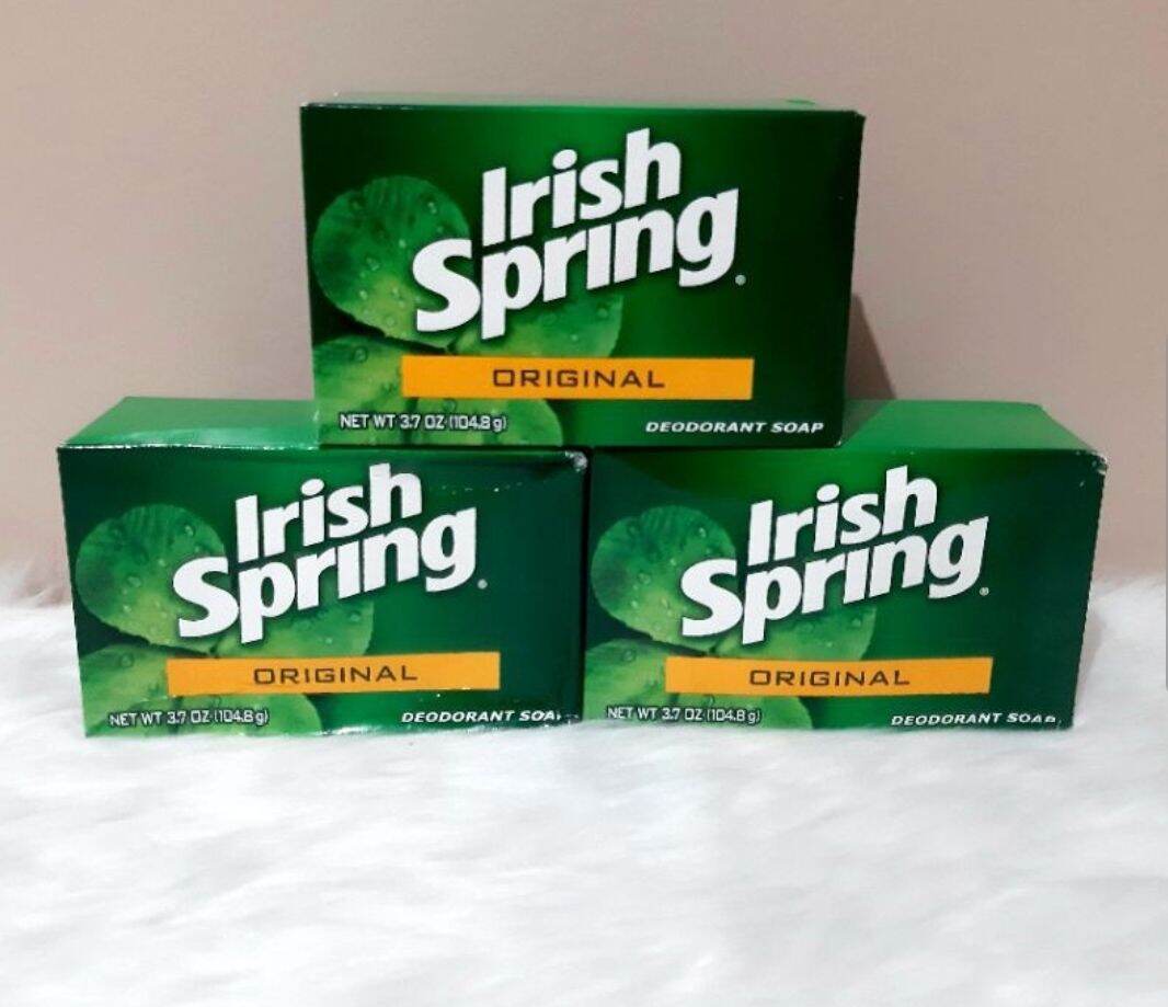 Irish Spring Soap Original 135g (set of 3) | Lazada PH