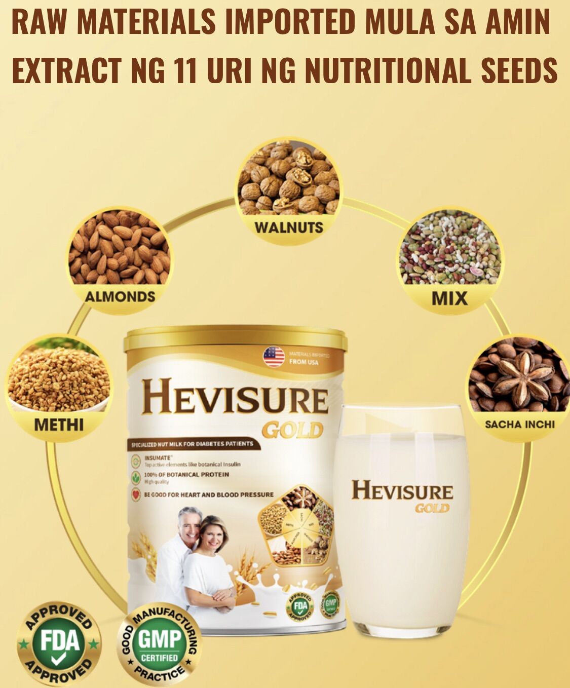 HEVISURE GOLD COLOSTRUM MILK FOR DIABETES AND HIGH CHOLESTEROL SUPPORT ...