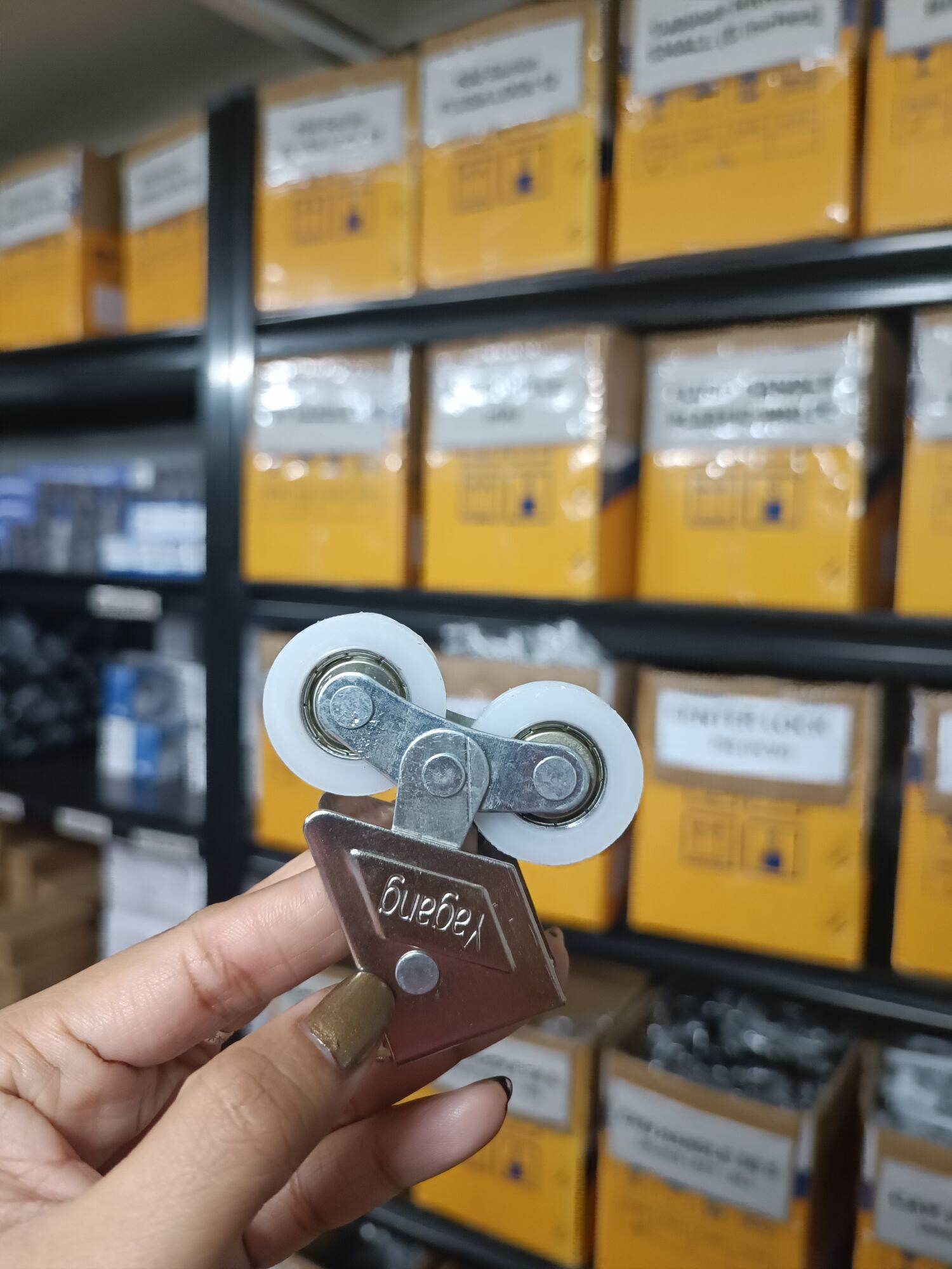 AC GLASS: PANEL ROLLER - Double Steel with Bearing 1 pc 798 Series for ...