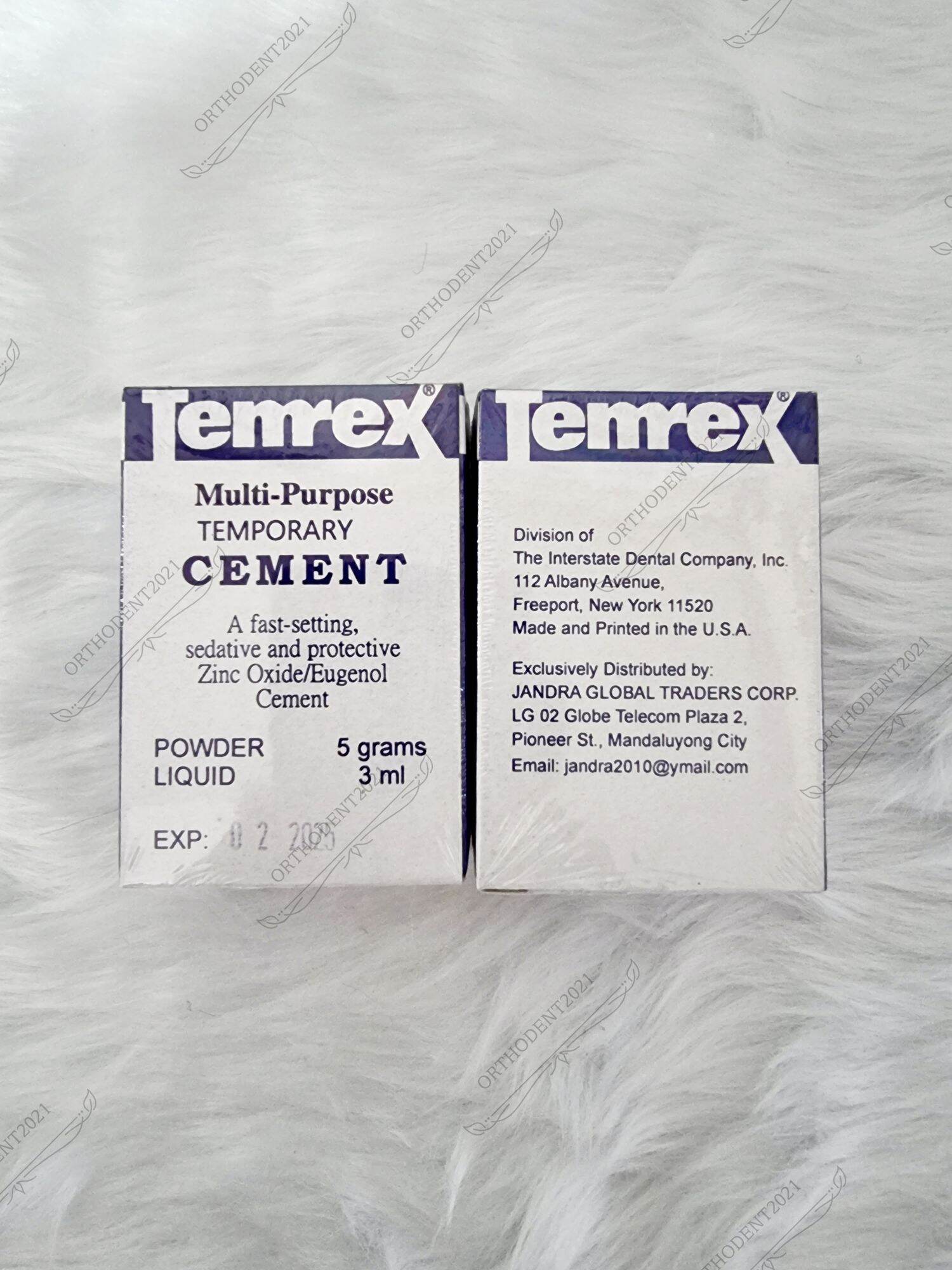 Temrex Temporary Cement Fast Setting | Lazada PH