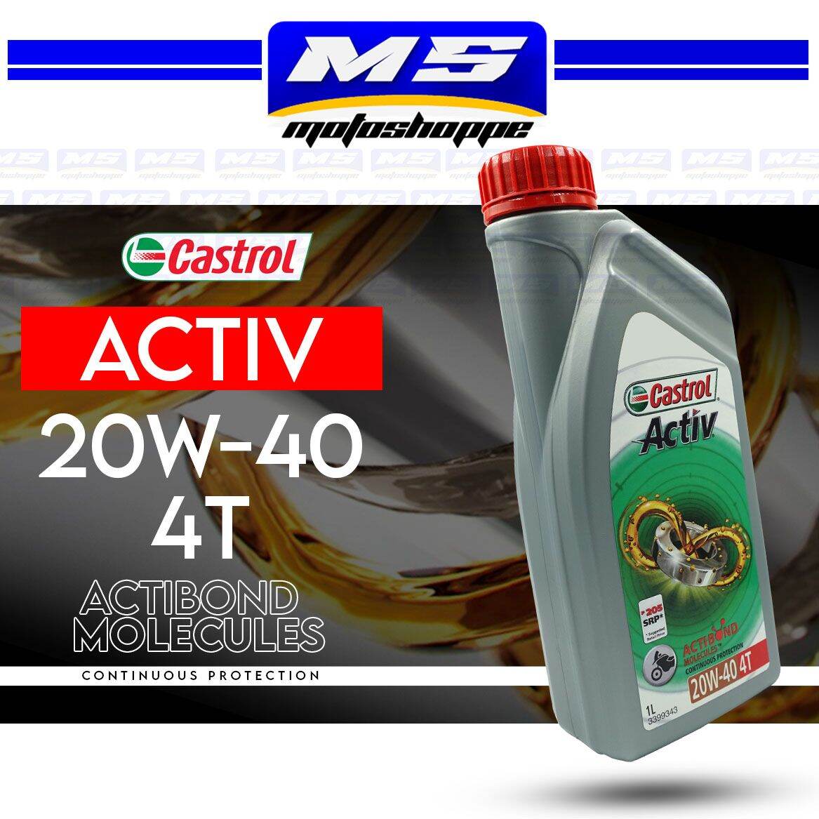MOTOSHOPPE MOTORCYCLE CASTROL | Lazada PH
