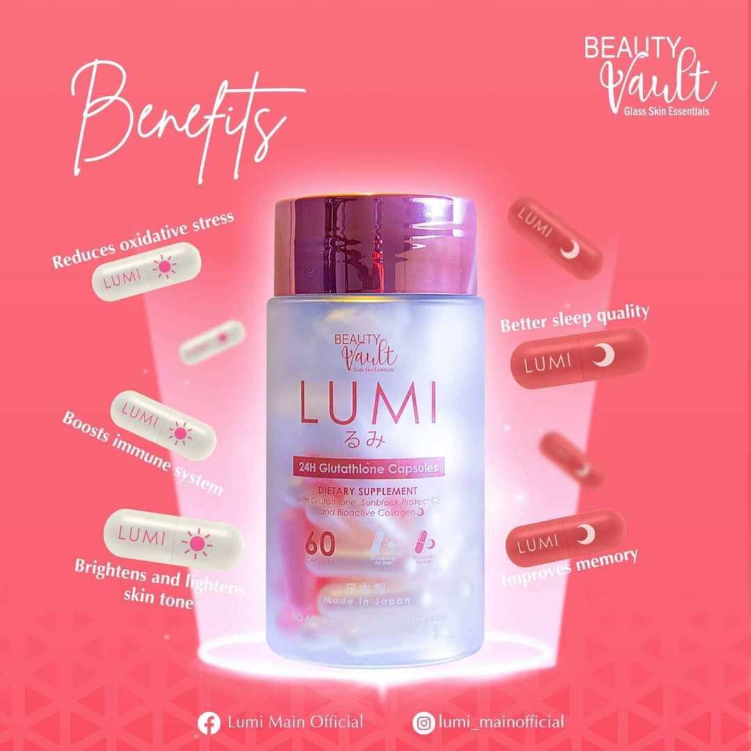 LUMI GLUTATHIONE CAPSULES BY BEAUTY VAULT | Lazada PH