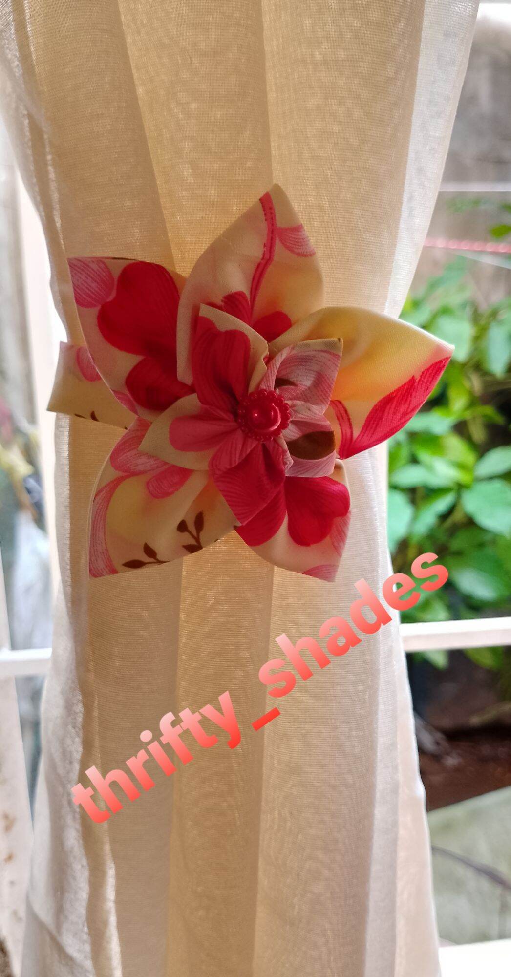 curtain tie (pantali ng kurtina) with velcro tape sold per piece ...