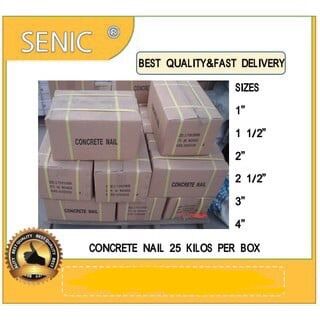 CONCRETE NAIL NO. 1 , 1 1/2 , 2 , 2 1/2 , 3 , 4 (PER BOX) PAKO PANGBATO ...
