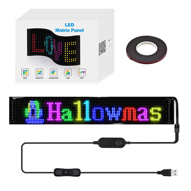 LED Matrix Pixel Panel ,USB 5V Flexible Addressable RGB Pattern ...