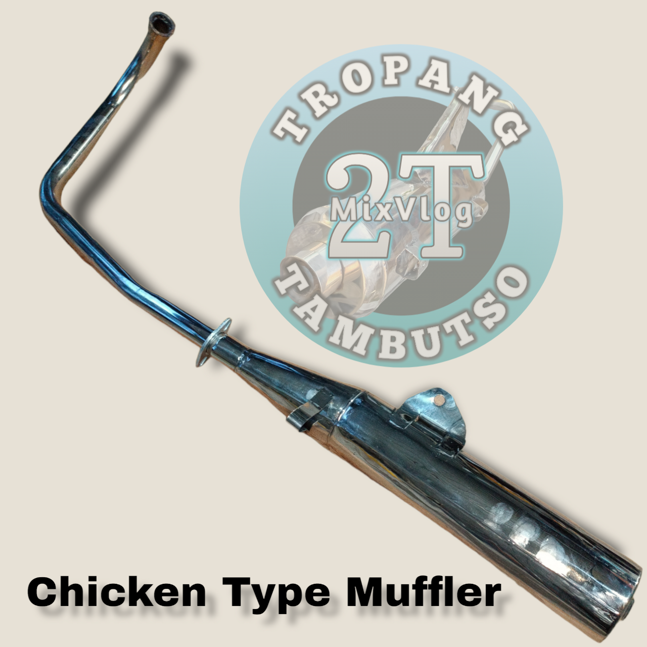 Yamaha YTX 125 Stainless MC Chicken Pipe Muffler | Lazada PH