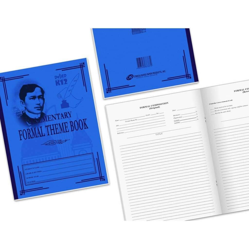 FORMAL THEME BOOK ELEMENTARY & HIGH SCHOOL ASSORTED BRAND/Best for ...