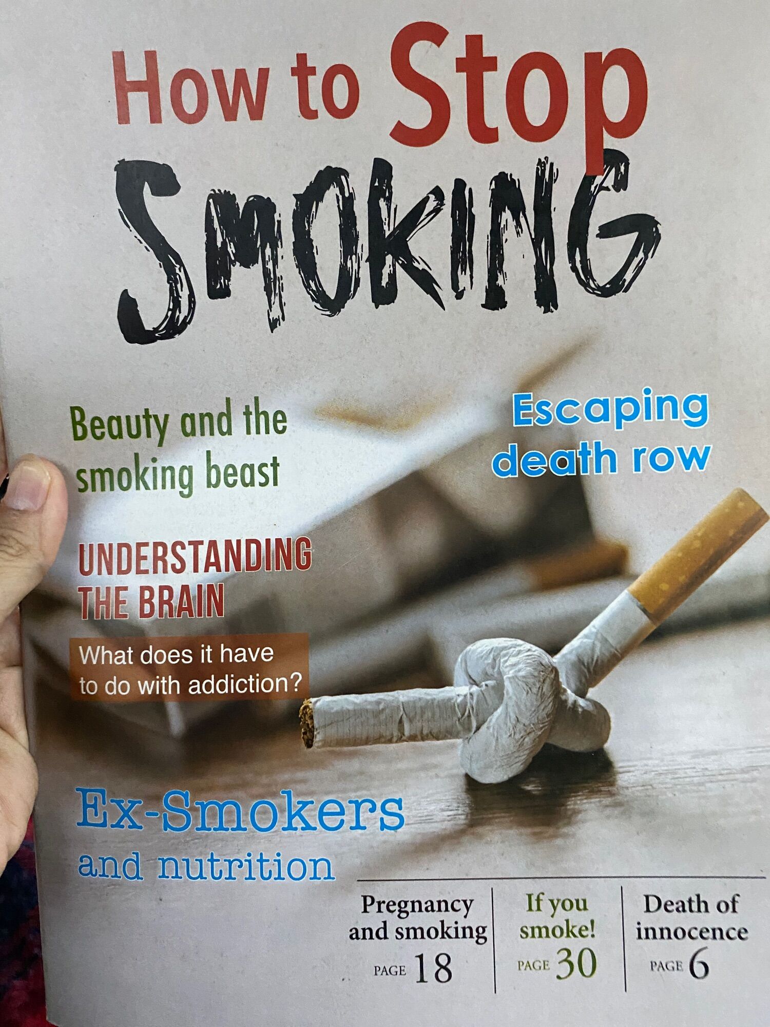 HOW TO STOP SMOKING MAGAZINE with FREEBIES | Lazada PH