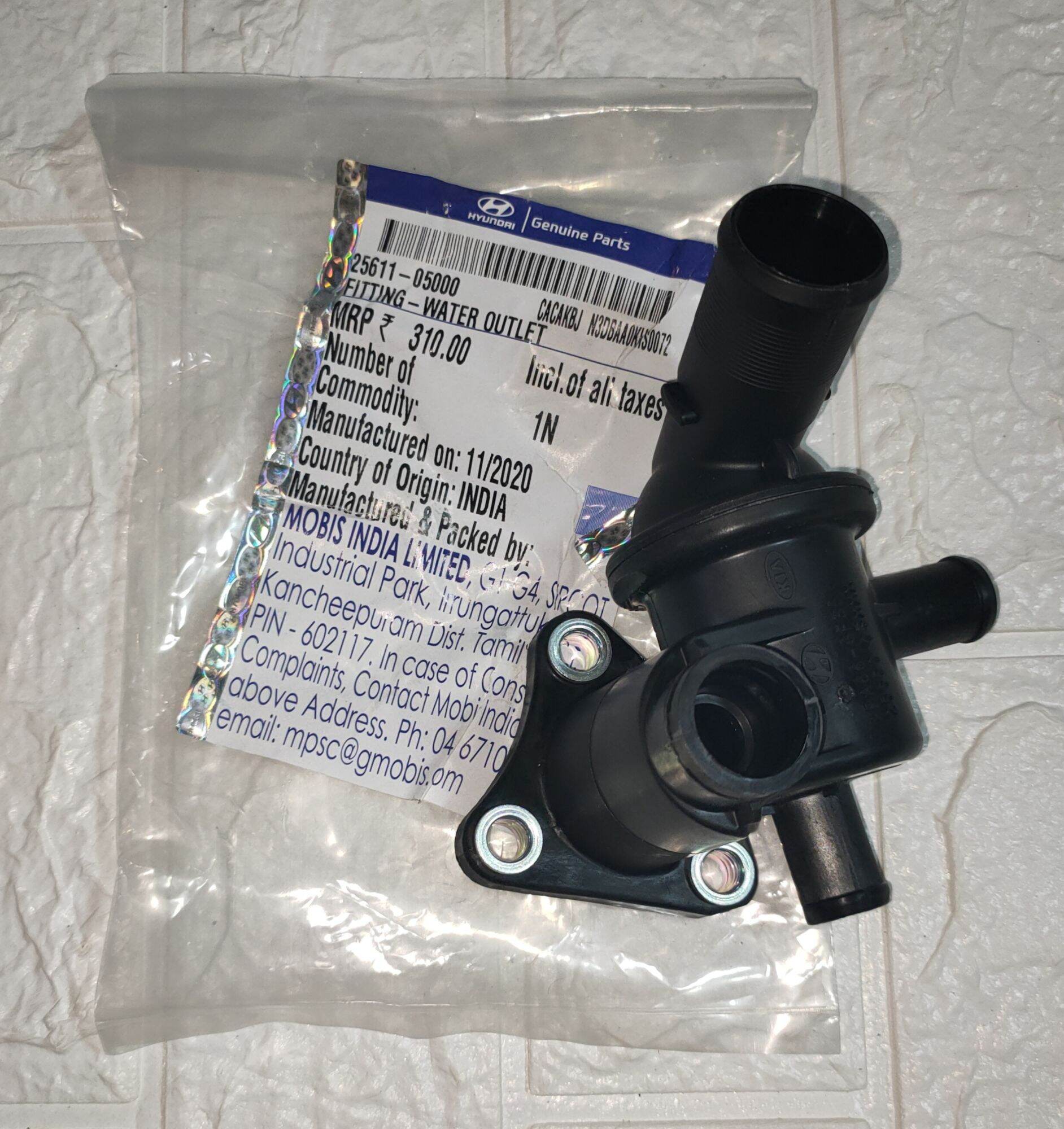 WATER OUTLET ORIGINAL HYUNDAI EON (25611-05000) | Lazada PH