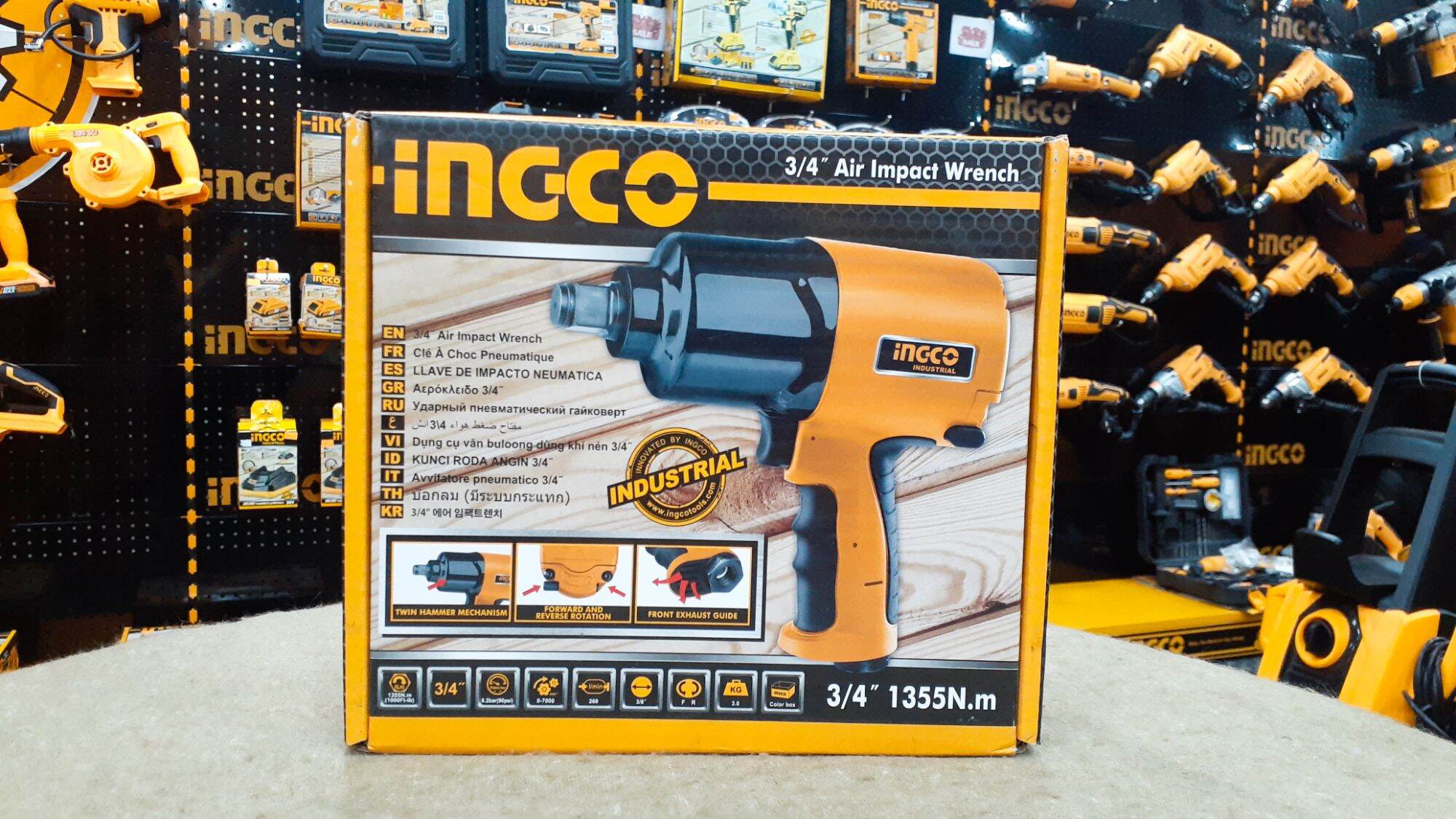 INGCO Air Impact Wrench 3/4"