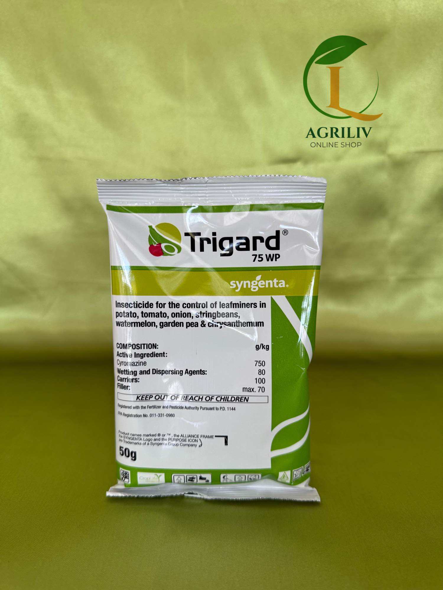 Trigard 75 WP Insecticide 50g (Syngenta) | Lazada PH