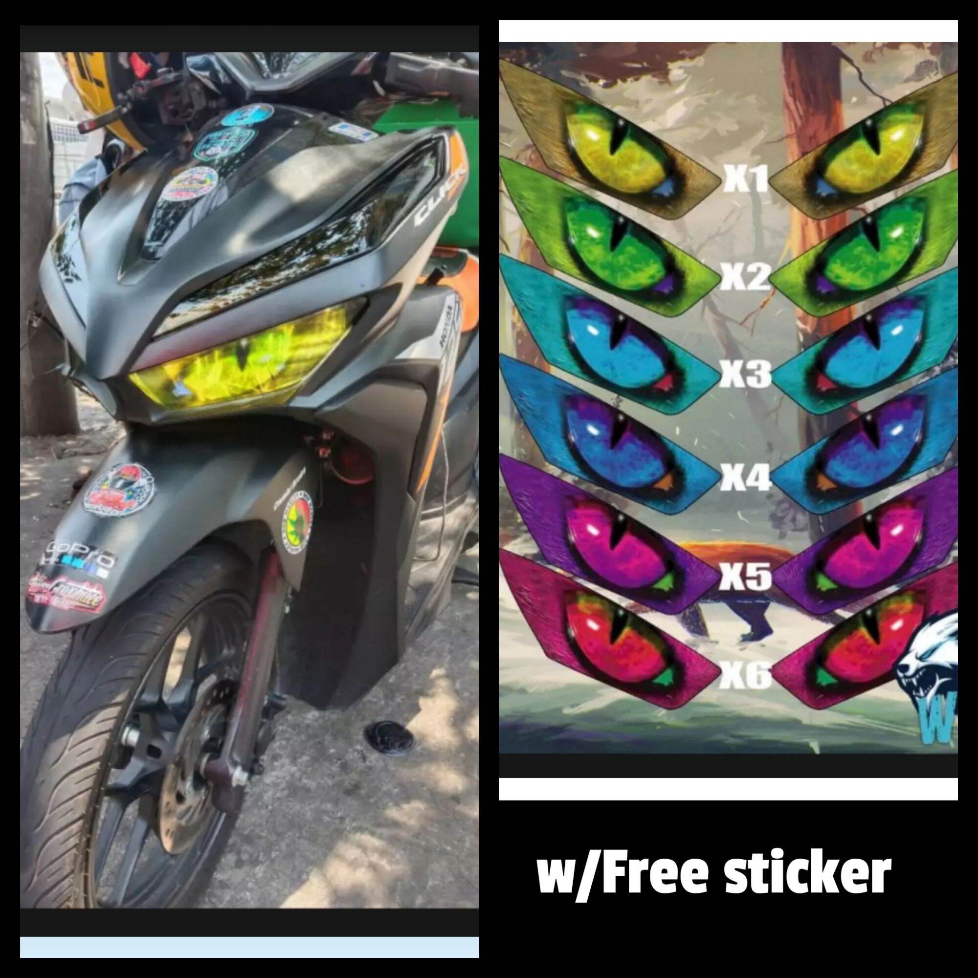 Honda click v2 Winker eye/3m adhesive | Lazada PH