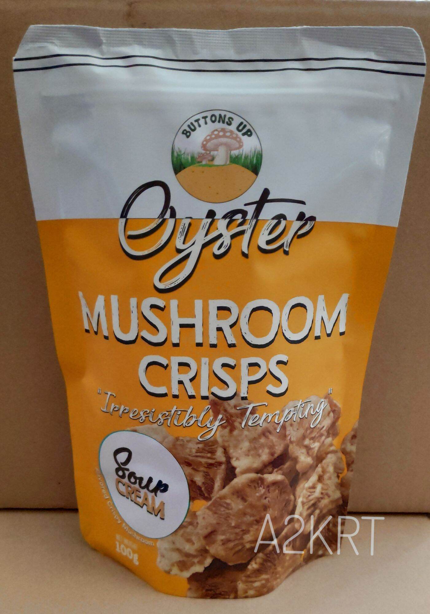 BUTTONS-UP MUSHROOM CRISPS SOUR CREAM, 100g BULACAN'S BEST SELLER ...