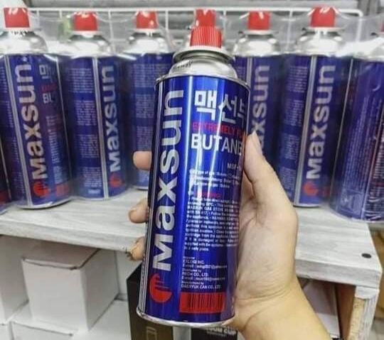 MAXSUN RED available BUTANE GAS 1pc Use for Portable Burner Gas | Lazada PH