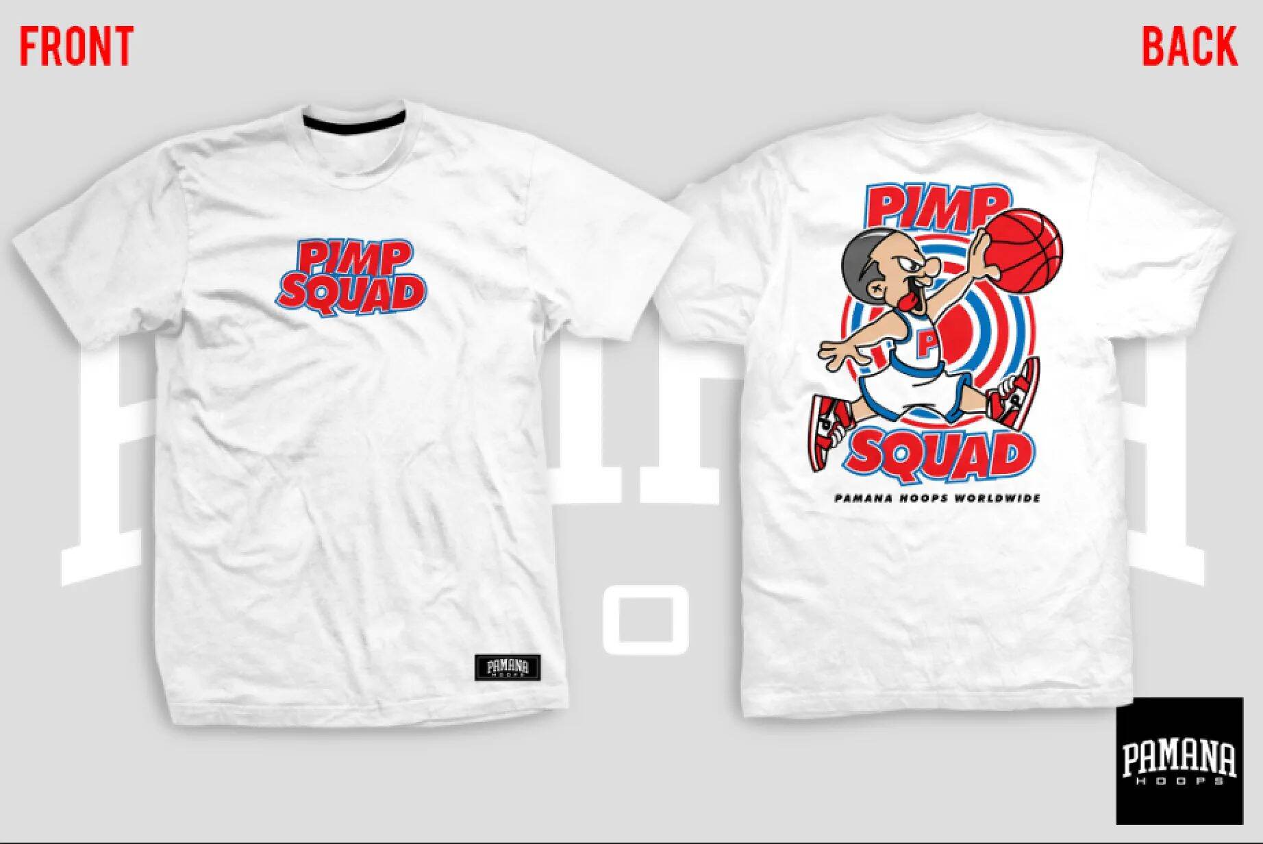 PAMANA HOOPS - PIMP SQUAD (WHITE)