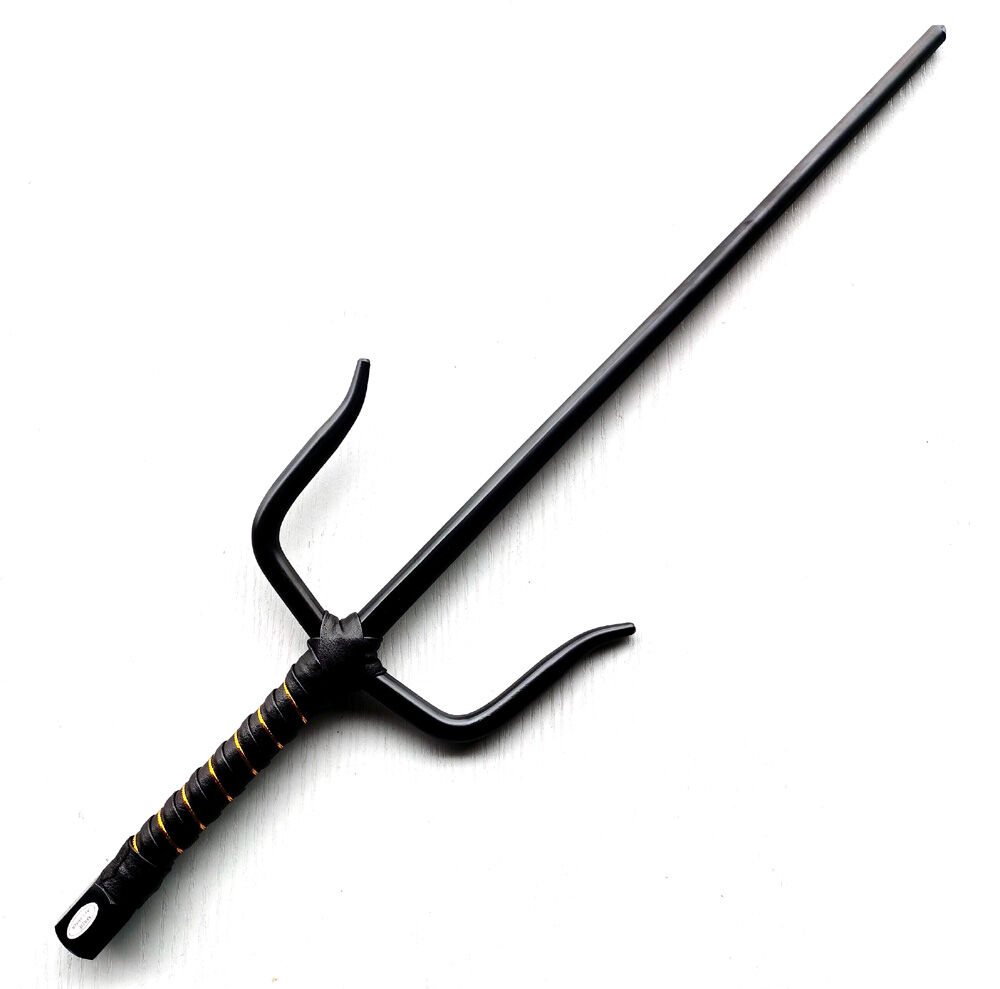 Karate Short Fork Ronin Fork Double Fork Steel Fork Kung Fu Ruler Solid ...