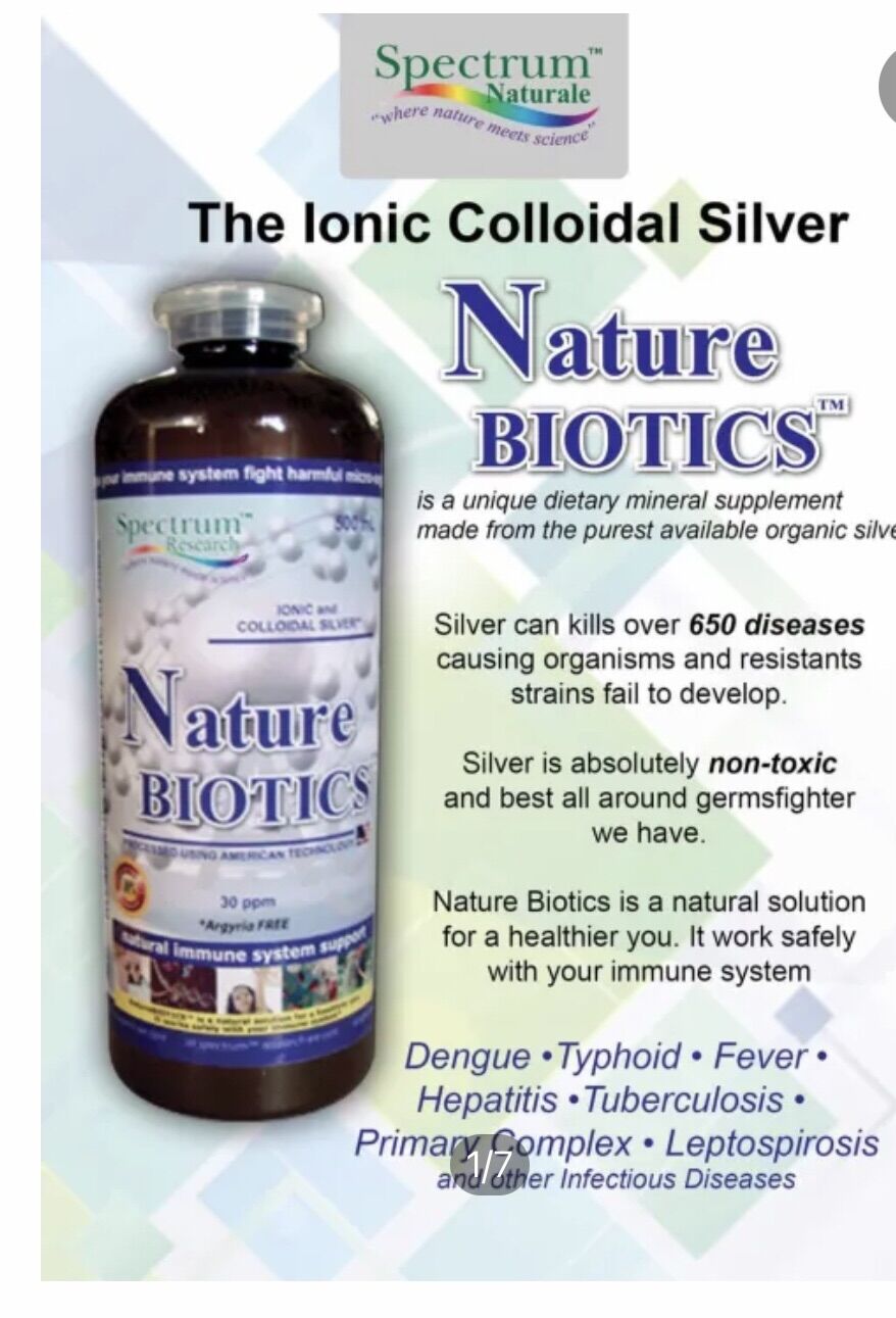 Nature Biotics Nano Silver 250ml | Lazada PH