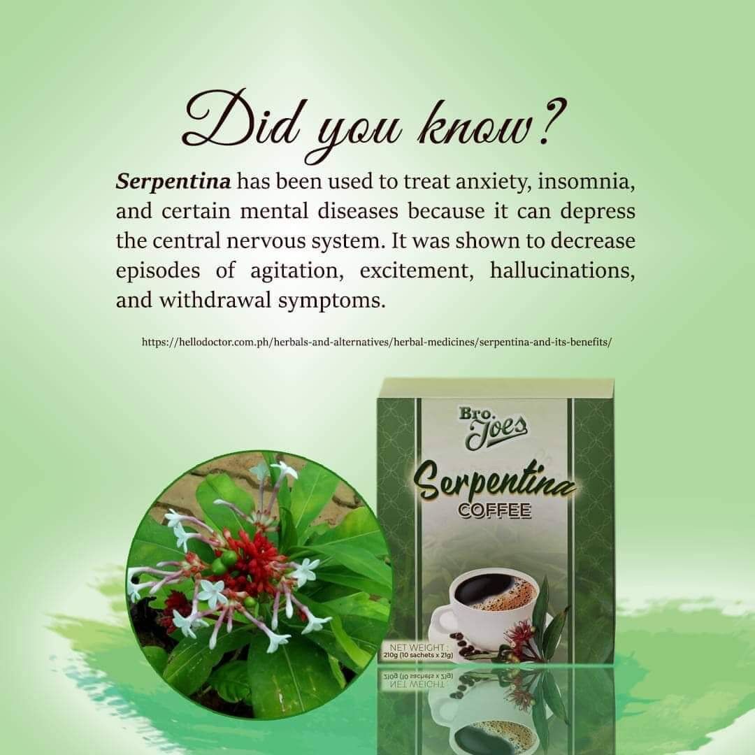 Bro. Joe’s Serpentina Coffee Plus | Lazada PH