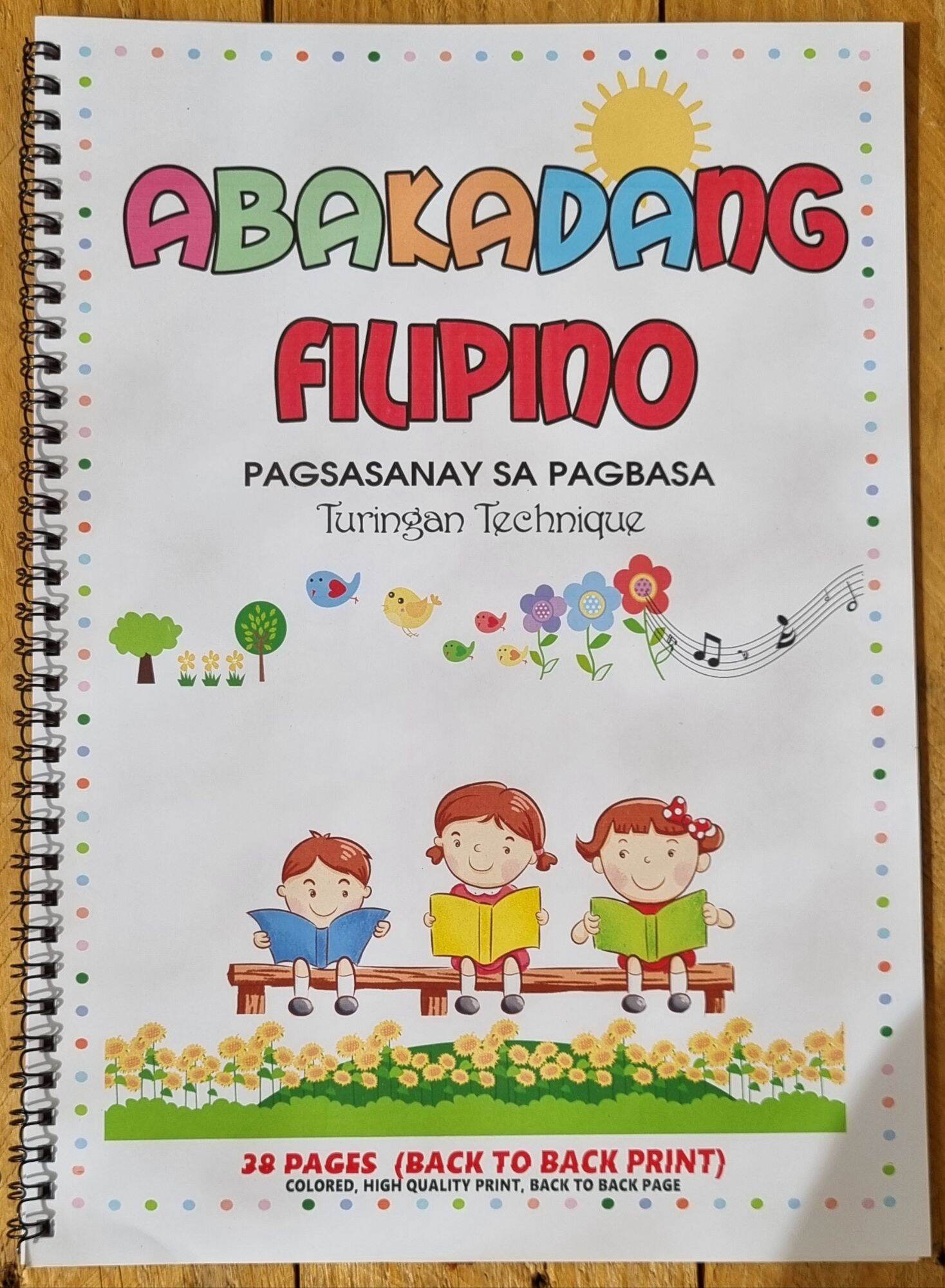 Abakadang Filipino Pagsasanay sa Pagbasa, may Maikling Kwento | Lazada PH