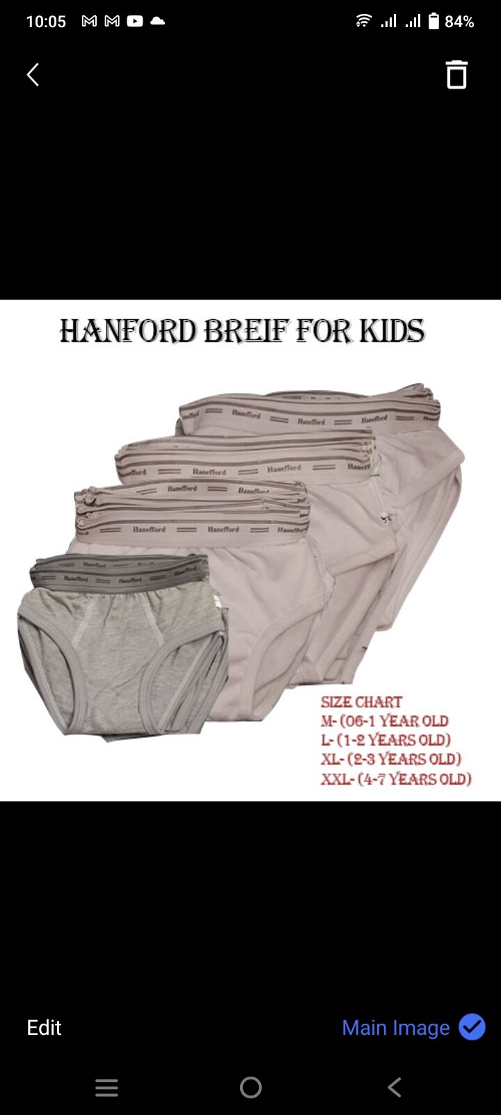 Hanford brief for kids 1 dozen | Lazada PH