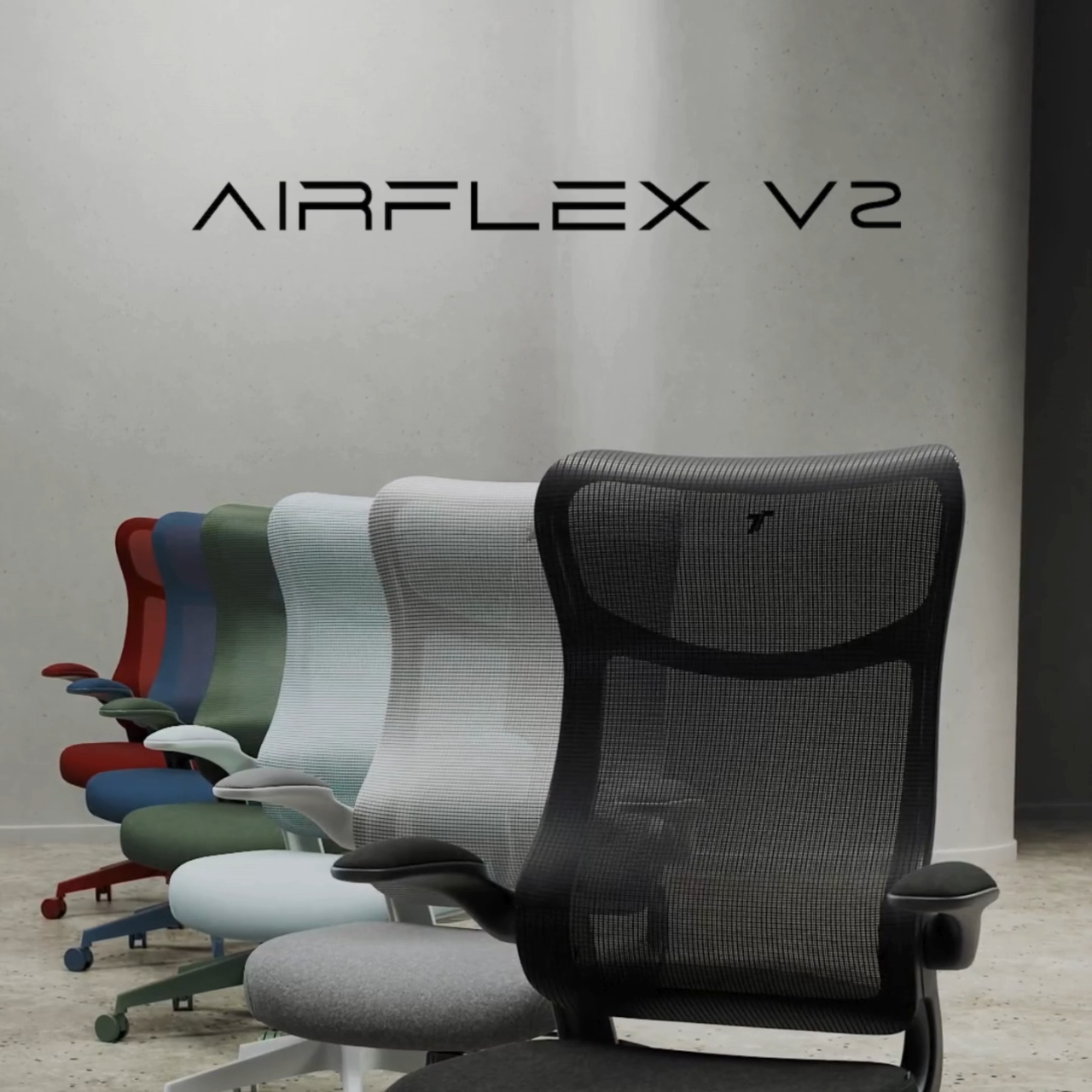 TT Airflex V2 Ergochair Home Office Mesh Chair Executive Ergonomics ...