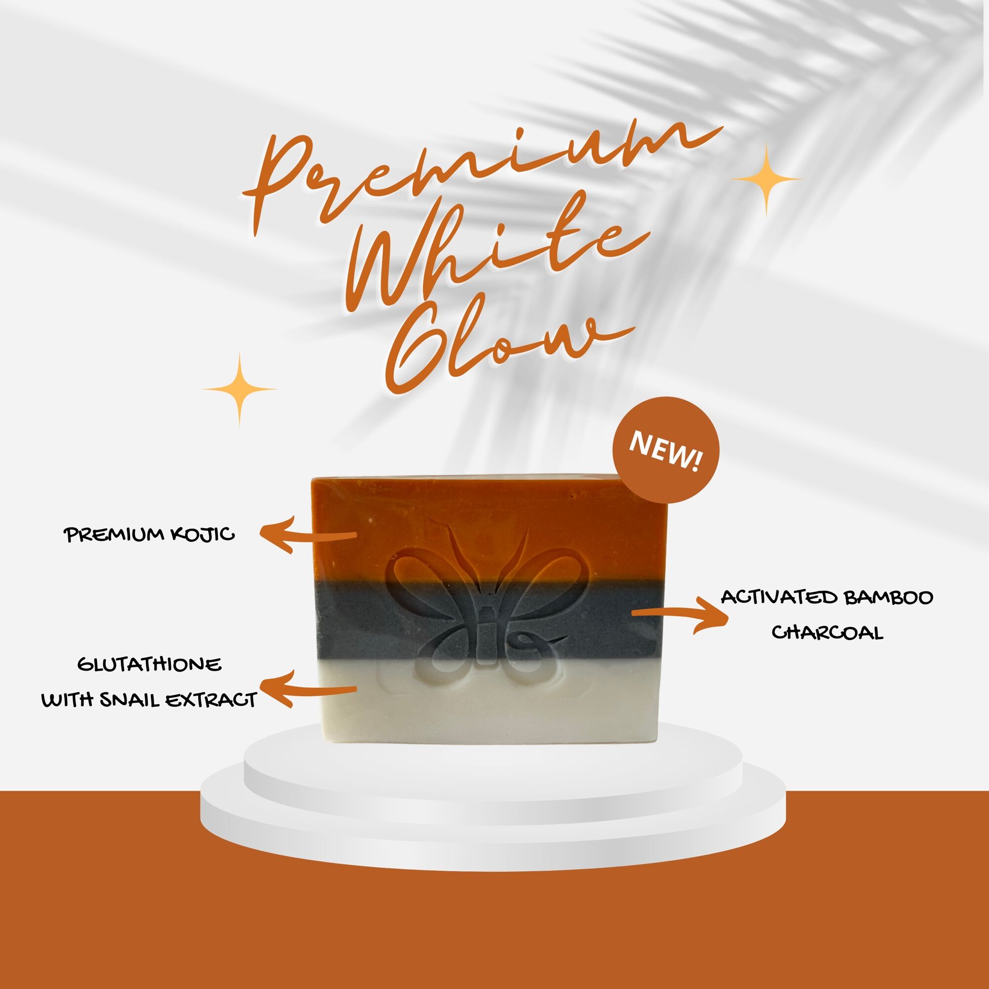 Premium White Glow Face and Body Soap 135g